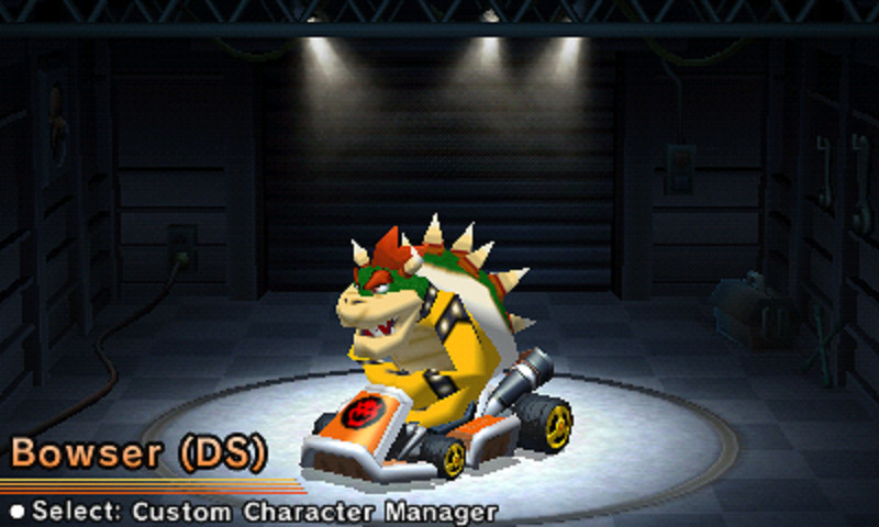 Bowser (Mario Kart DS) Work In Progress for Mario Kart 7 | MK7 Works In ...