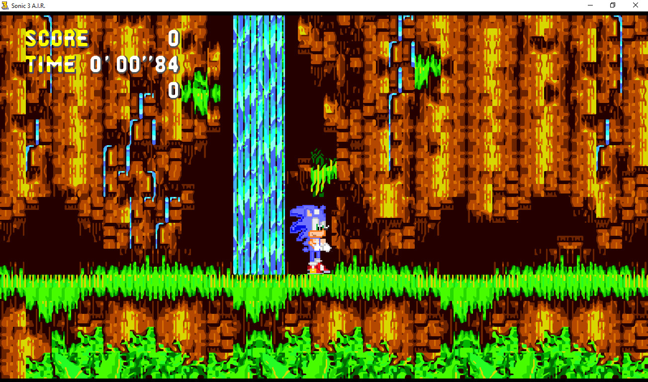 Sonic World. Work In Progress for Sonic 3 A.I.R. | S3AIR Works In Progress