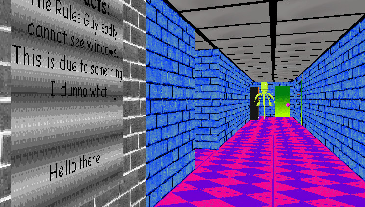 Space's very goofy schoolhouse Work In Progress for Baldi's Basics ...