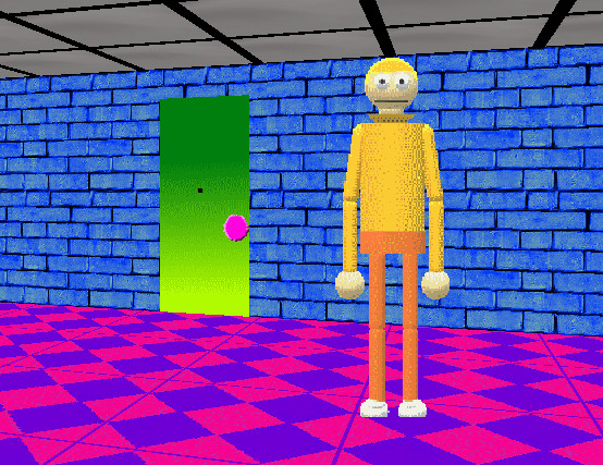 Space's very goofy schoolhouse Work In Progress for Baldi's Basics ...