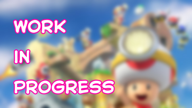 Explorer Toadette Back In Track! Work In Progress for New Super Mario ...