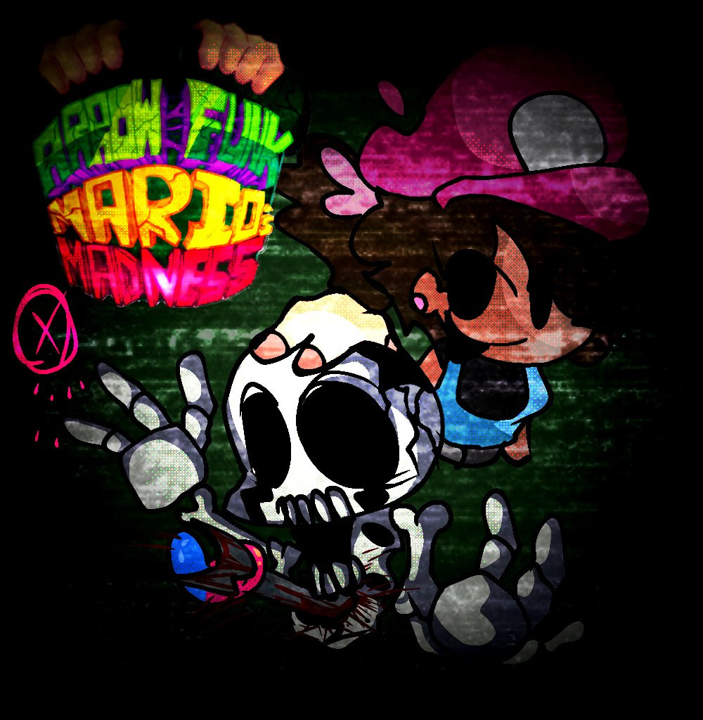 Mario Madness Arrow Funk Work In Progress for Friday Night Funkin ...