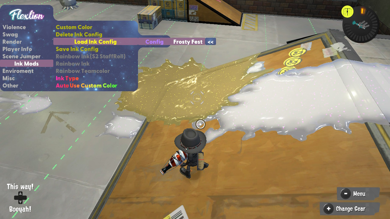 Flexlion Mod Menu Work In Progress for Splatoon 3 | Splatoon 3 Works In ...