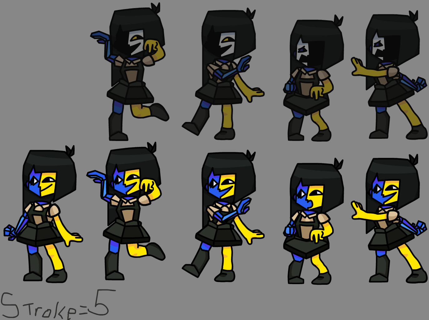 Ena Temptation Stairway Mod Work In Progress for Friday Night Funkin ...