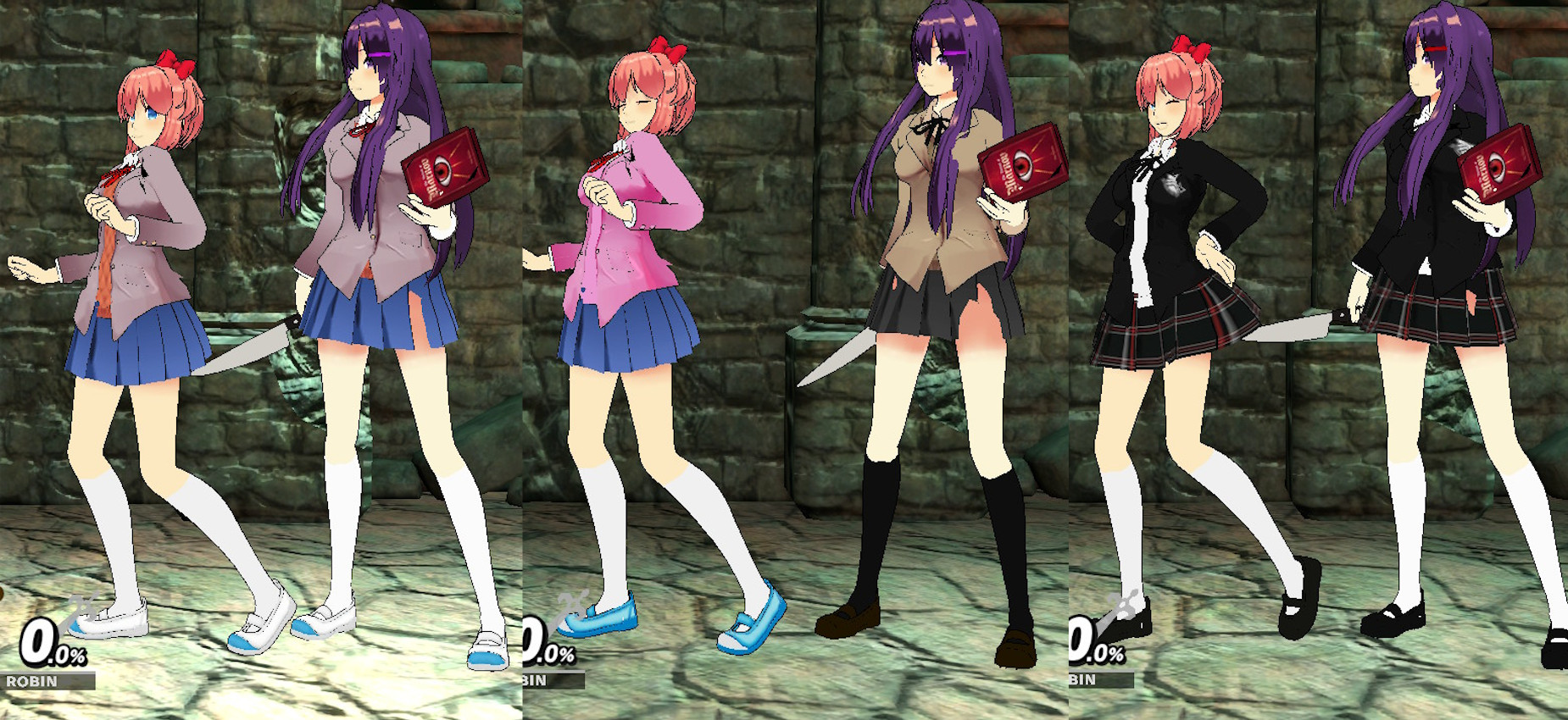 DDLC Project (COMPLETED) Work In Progress for Super Smash Bros ...