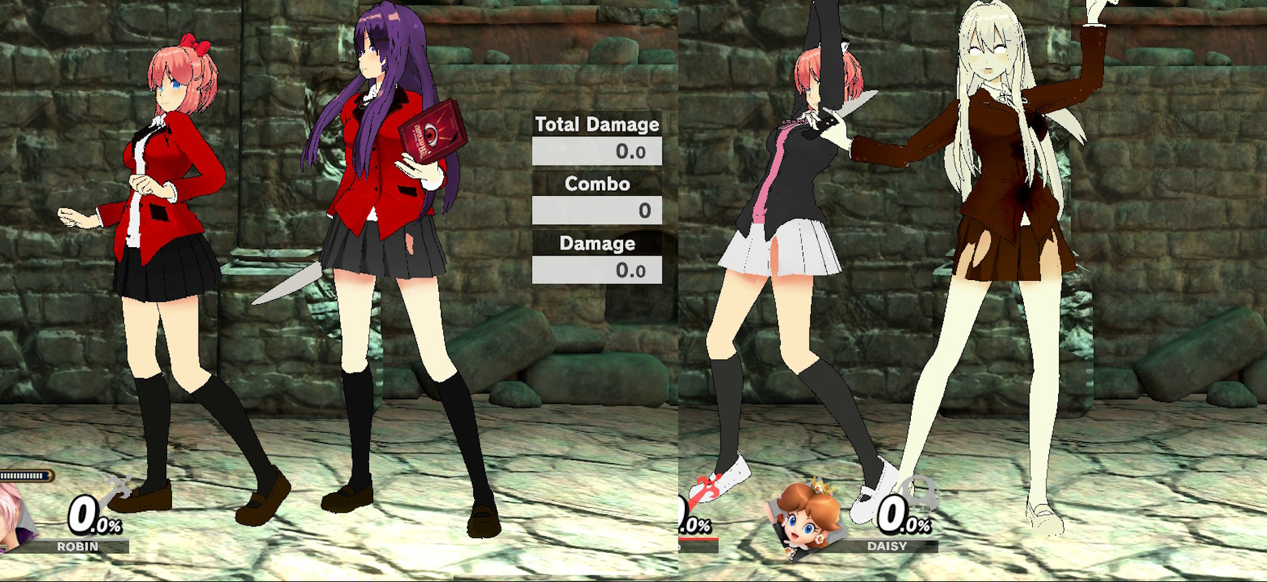 DDLC Project (COMPLETED) Work In Progress for Super Smash Bros ...