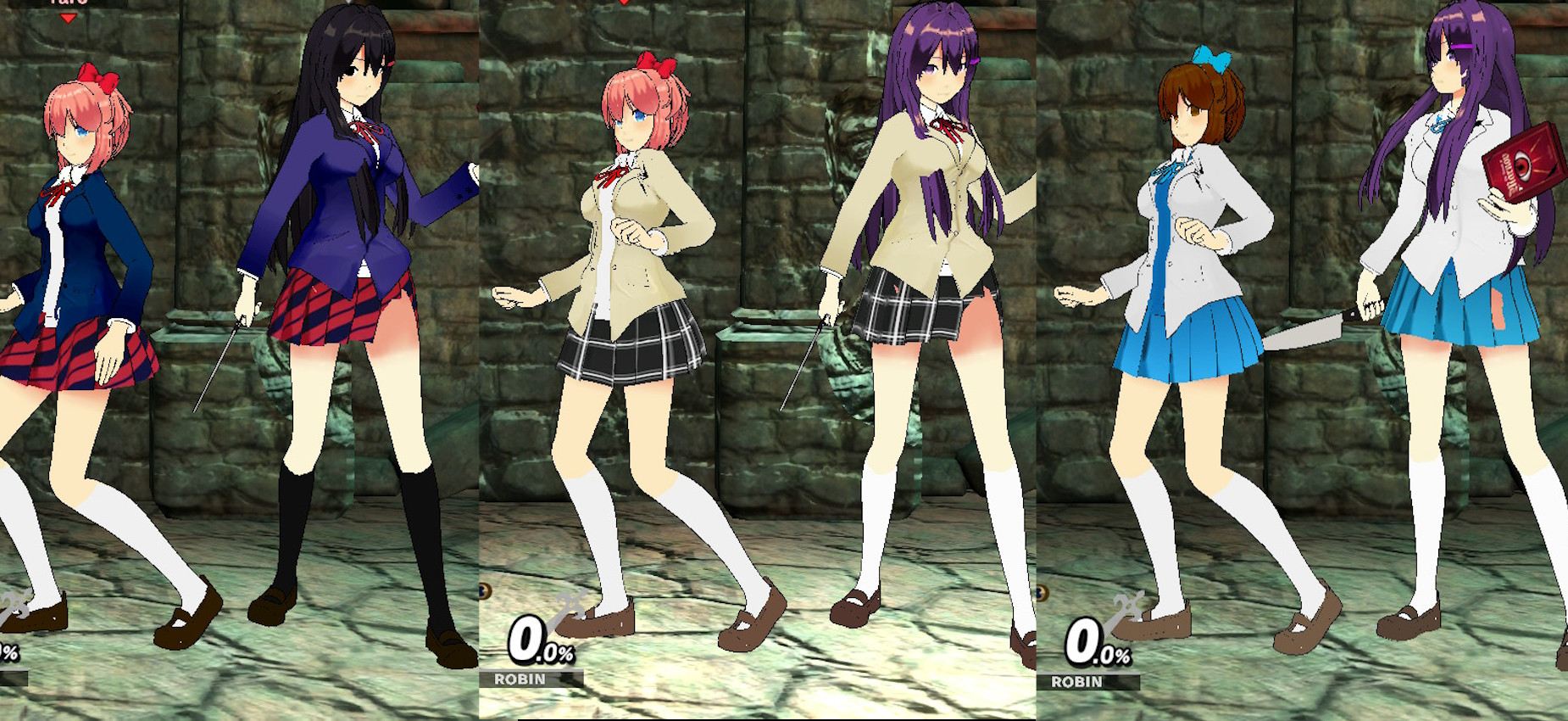 DDLC Project (COMPLETED) Work In Progress for Super Smash Bros ...