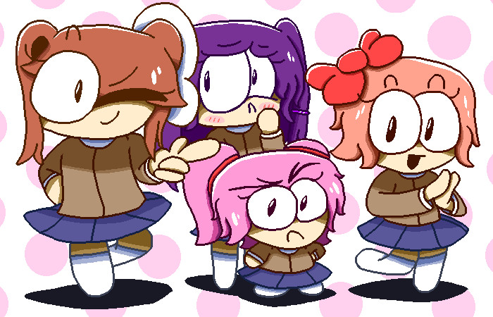 Doki Tower (DDLC Mod) Work In Progress for Pizza Tower | PT Works In ...