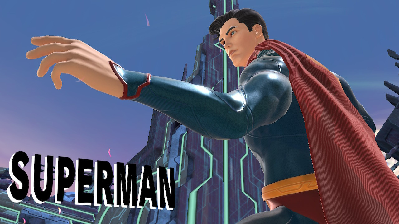 Superman over Kazuya Work In Progress for Super Smash Bros. Ultimate ...