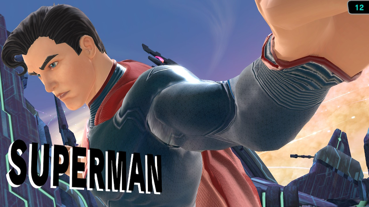 Superman over Kazuya Work In Progress for Super Smash Bros. Ultimate ...