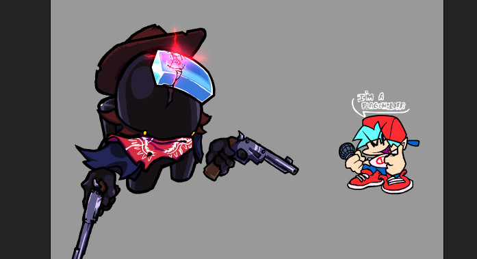 imposter Shootout Work In Progress for Friday Night Funkin' | FNF Works ...