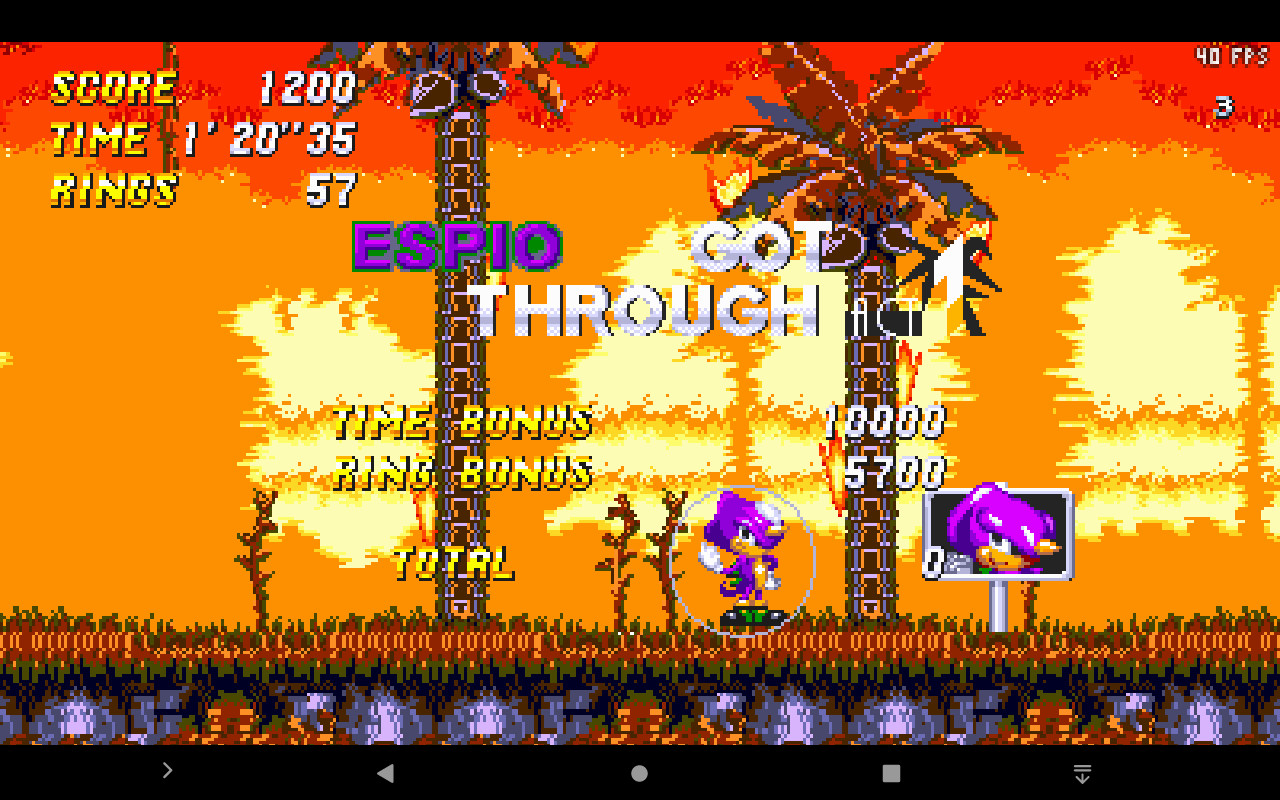 Extra Slot Espio Work In Progress for Sonic 3 A.I.R. | S3AIR Works In ...