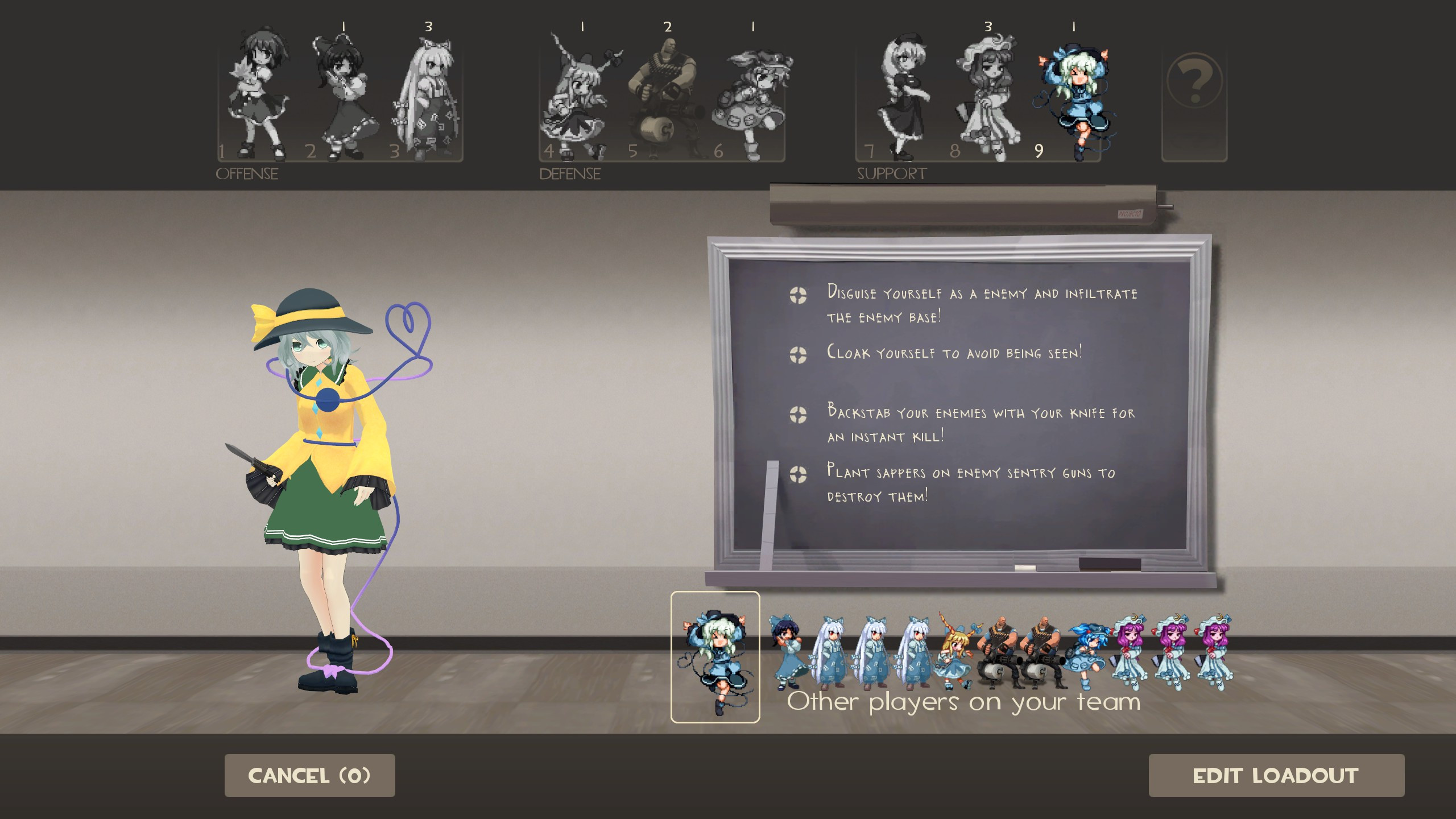 Touhou Fortress Work In Progress for Team Fortress 2 | TF2 Works In Progress