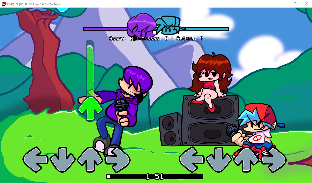 Showdown on a Lavenderous Night (Demo) Work In Progress for Friday ...