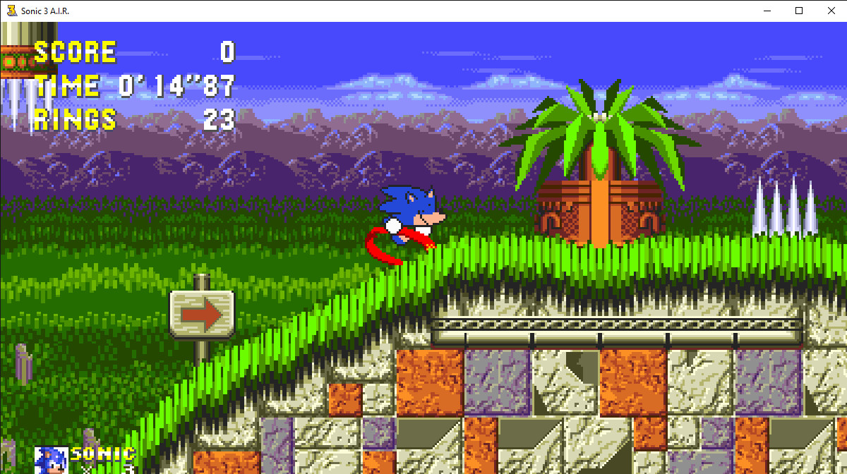 TerminalMontage Sonic Work In Progress for Sonic 3 A.I.R. | S3AIR Works ...