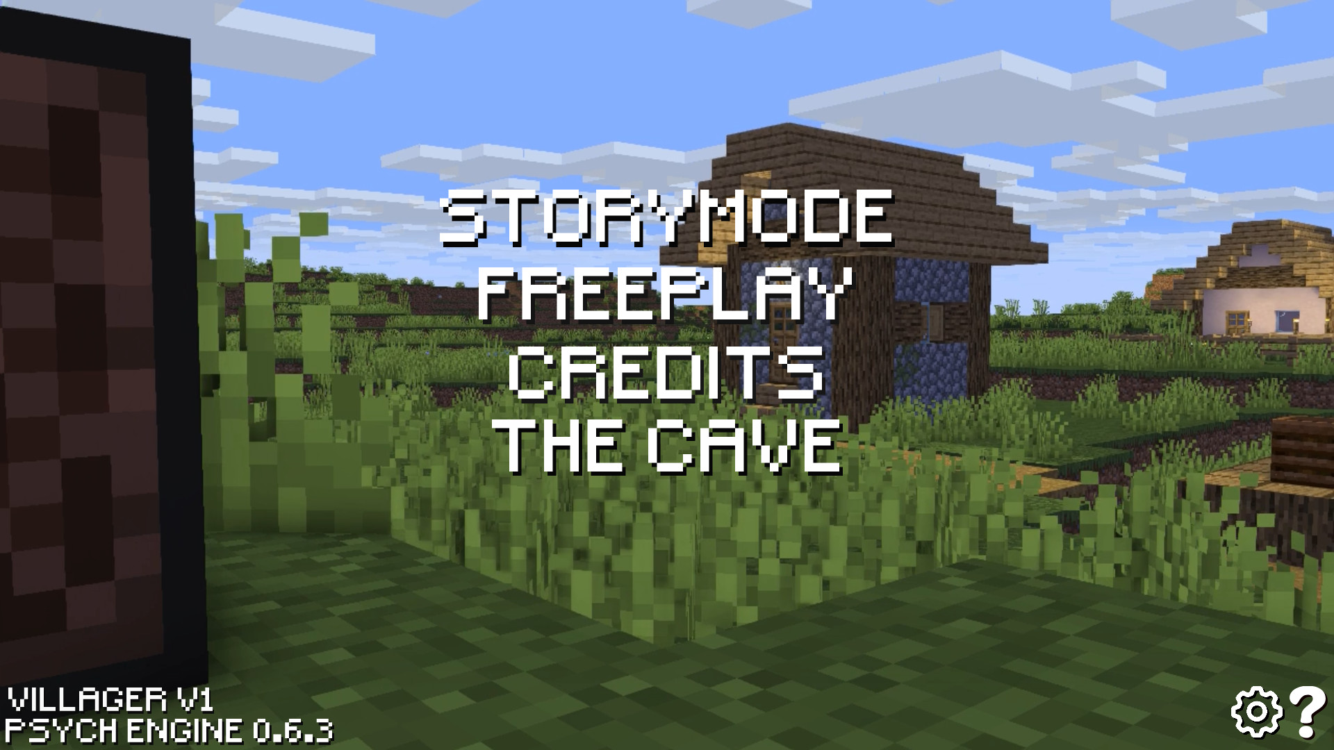 DEMO AVAILABLE! VS MC Villager Work In Progress for Friday Night Funkin ...