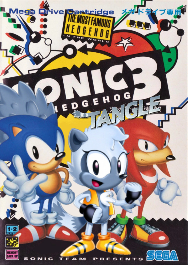 Extra Slot Tangle the Lemur WIP Work In Progress for Sonic 3 A.I.R ...