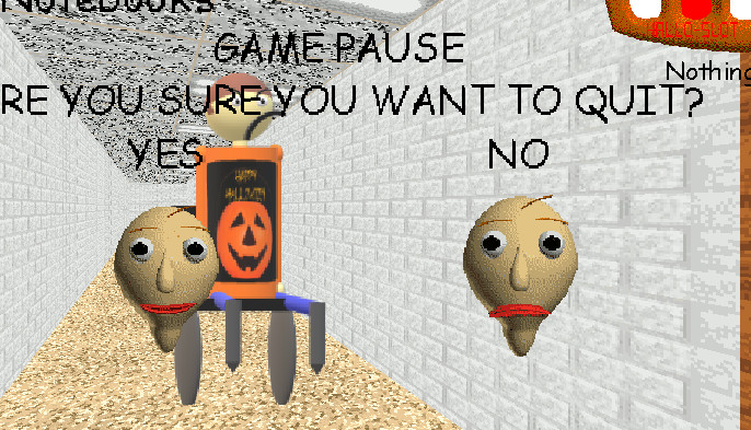 Daves Fantastic Halloween! Work In Progress for Baldi's Basics | Baldi ...