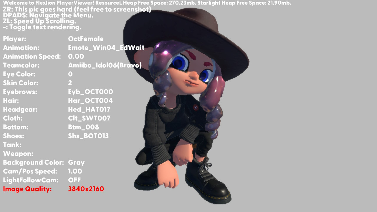 Flexlion Mod Menu Work In Progress for Splatoon 3 | Splatoon 3 Works In ...