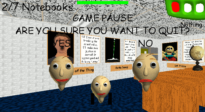Baldi Is A Car (Pre-Release!) Work In Progress for Baldi's Basics ...