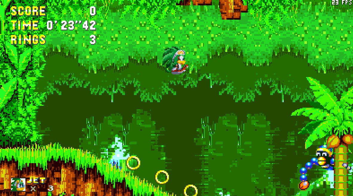 Extra Slot Jet The Hawk Work In Progress for Sonic 3 A.I.R. | S3AIR ...