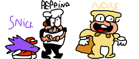 Pizza tower playable character plus Work In Progress for Pizza Tower ...