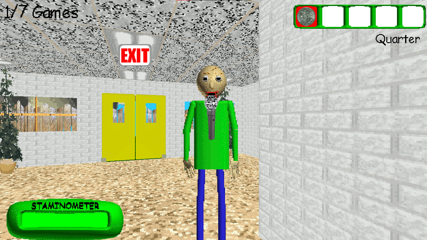 Baldi has funni mic (JOKE MOD) Work In Progress for Baldi's Basics ...