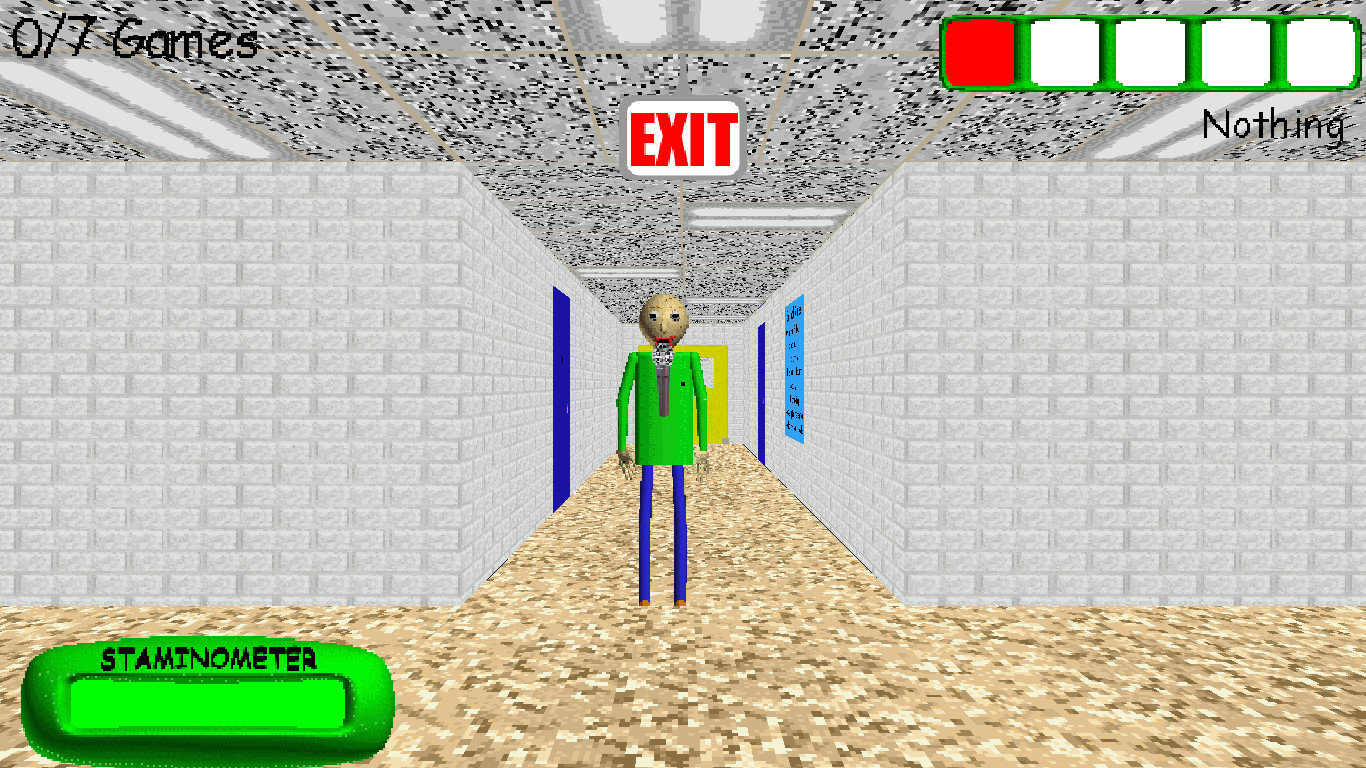 Baldi has funni mic (JOKE MOD) Work In Progress for Baldi's Basics ...