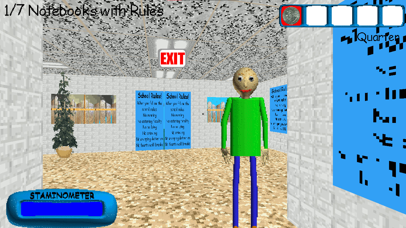 Rule (JOKE MOD) Work In Progress for Baldi's Basics | Baldi Works In ...