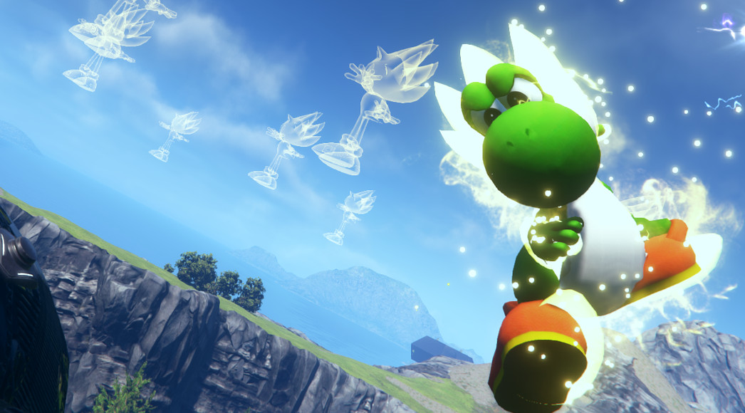 Yoshi Frontiers (WIP Work In Progress for Sonic Frontiers | Frontiers ...