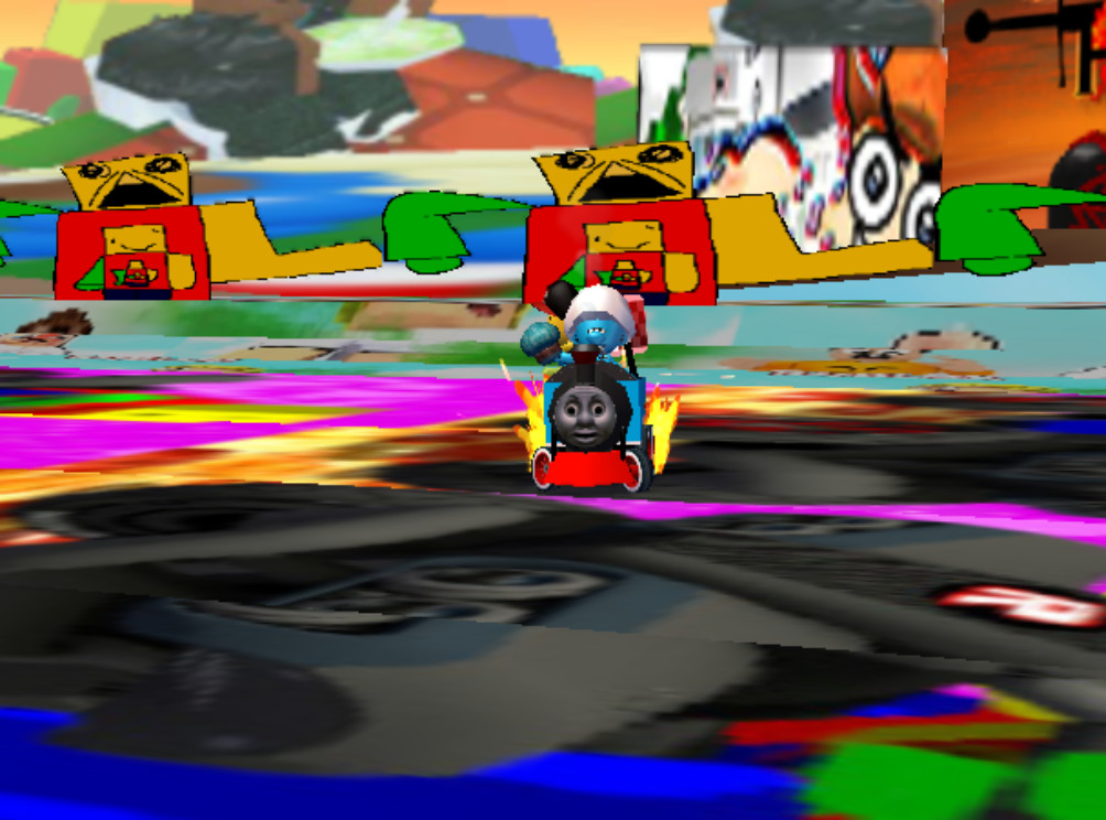 Mario Kart Double Dash!! Repainted Work In Progress for Mario Kart ...