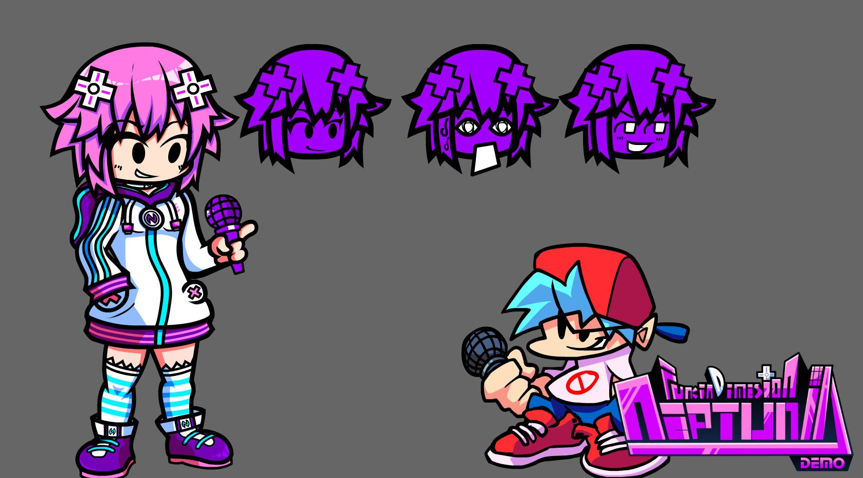 FunkinDimension Neptunia Work In Progress for Friday Night Funkin ...