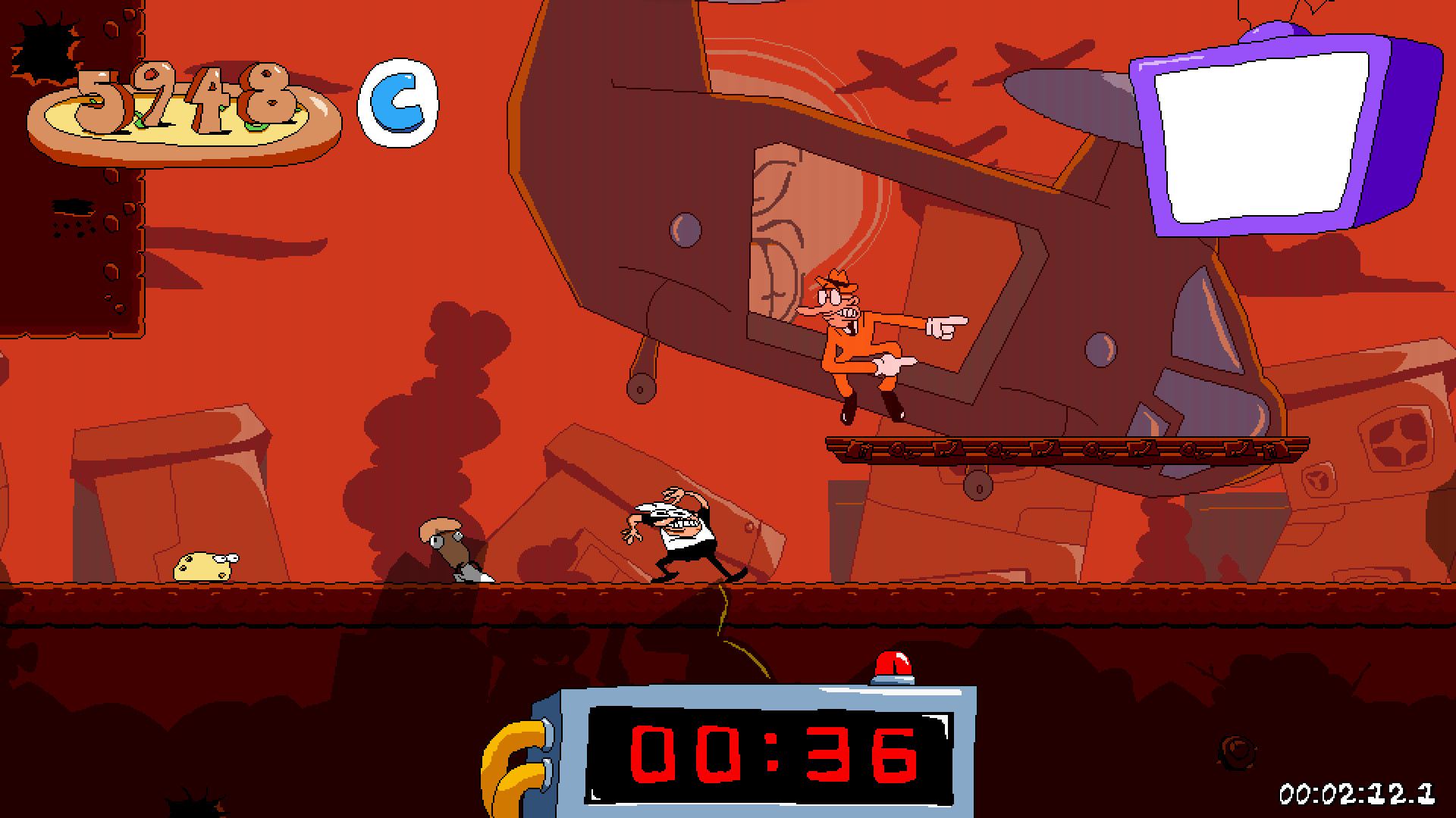 Rush Tower - (AFOM) Work In Progress for Pizza Tower | PT Works In Progress