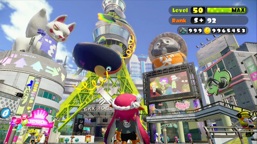 Inkopolis Plaza from DLC Work In Progress for Splatoon | Splatoon Works ...