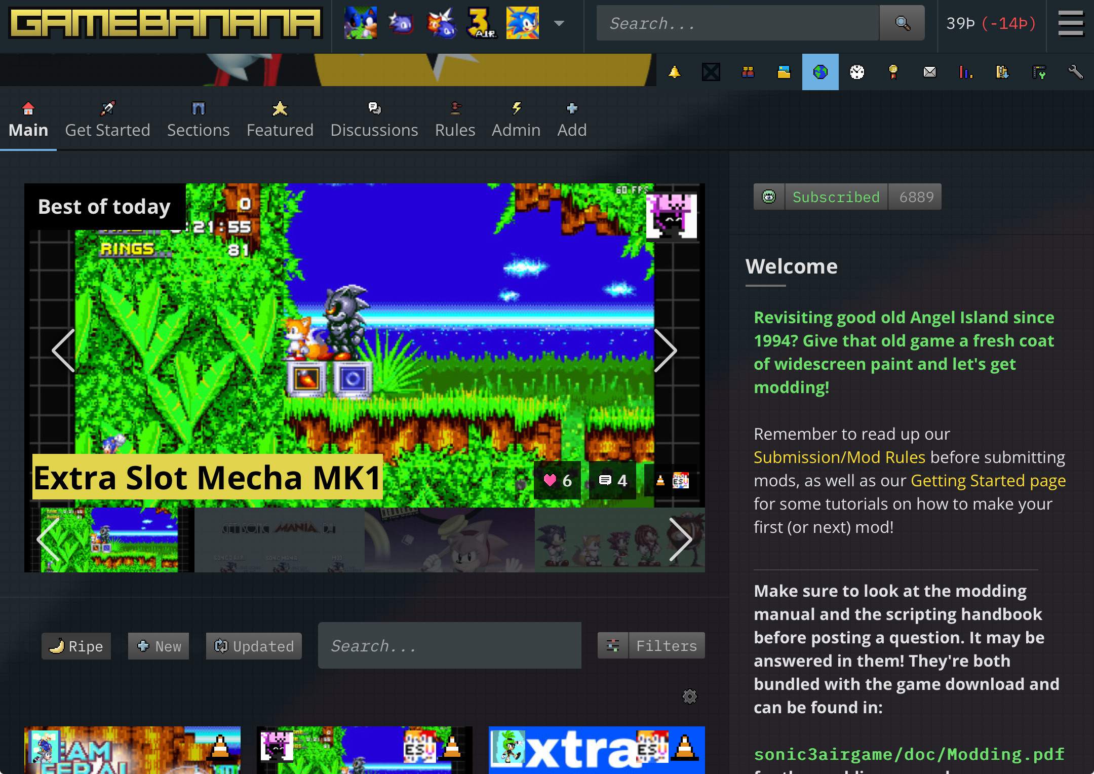 Extra Slot Mecha MK1 Work In Progress for Sonic 3 A.I.R. | S3AIR Works In Progress