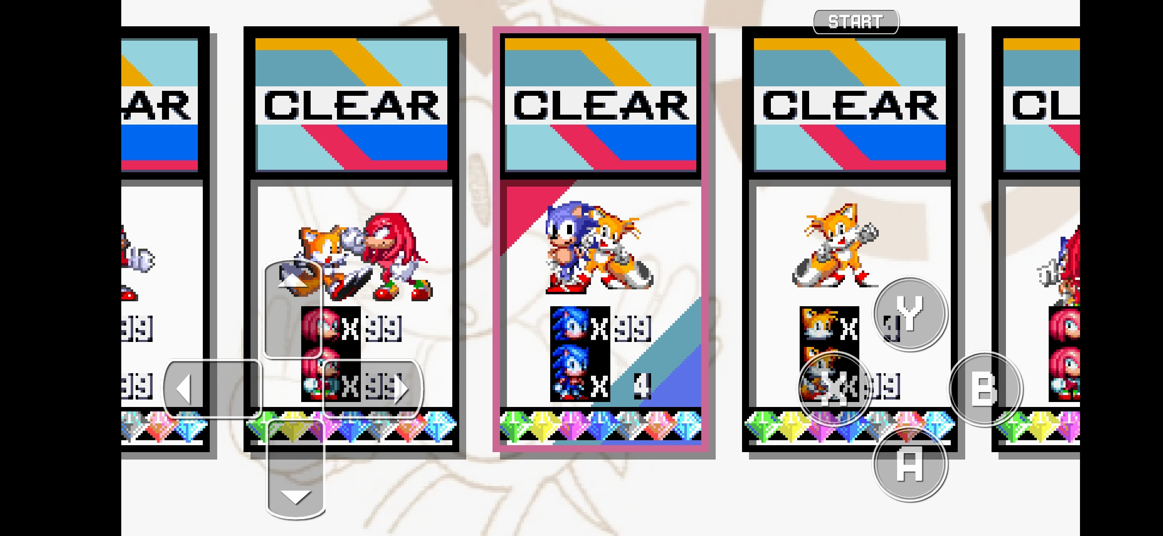 Custom sprites for my data select V2 Work In Progress for Sonic 3 A.I.R ...