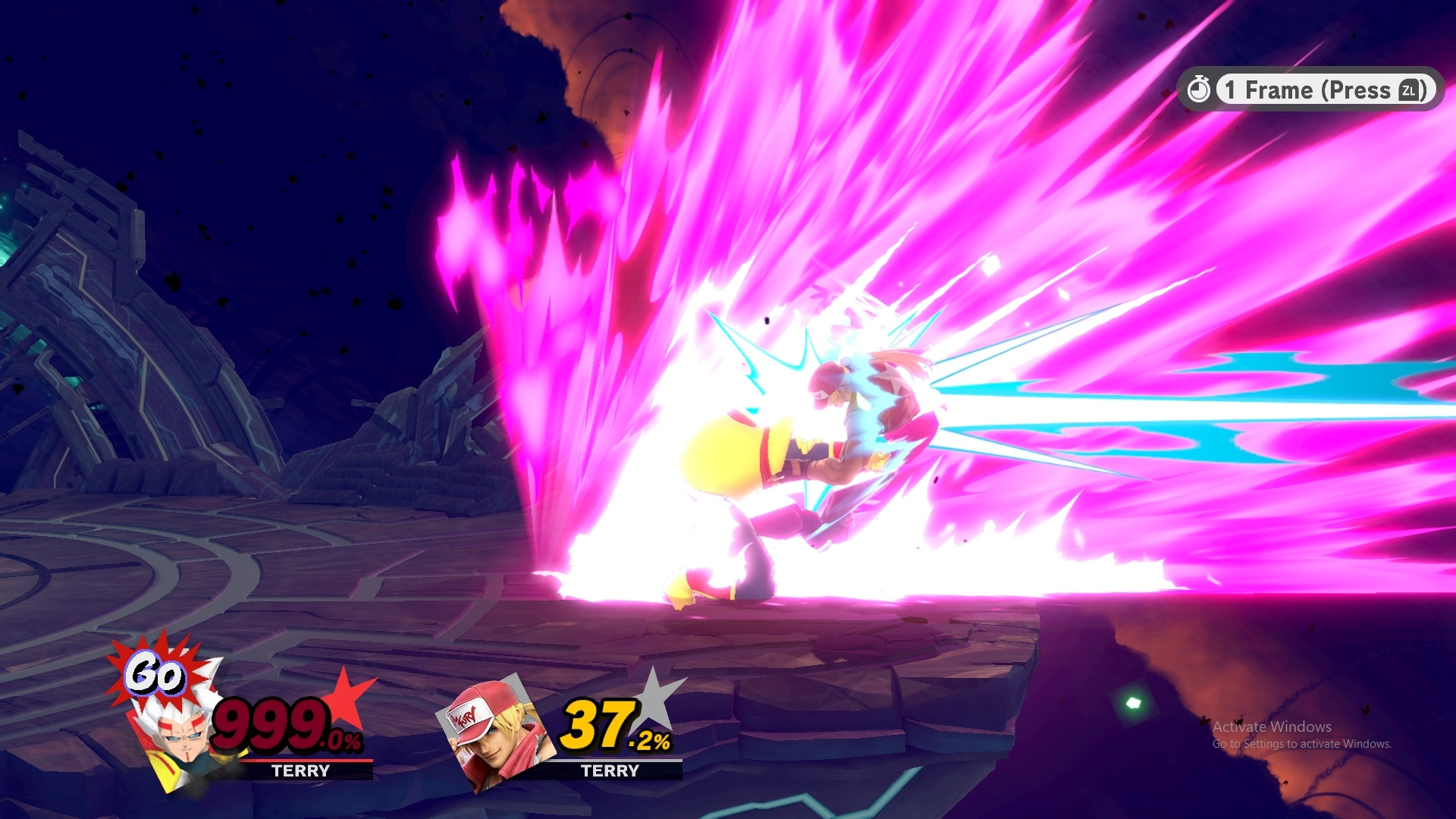 Super Baby 2 over Terry Work In Progress for Super Smash Bros. Ultimate ...