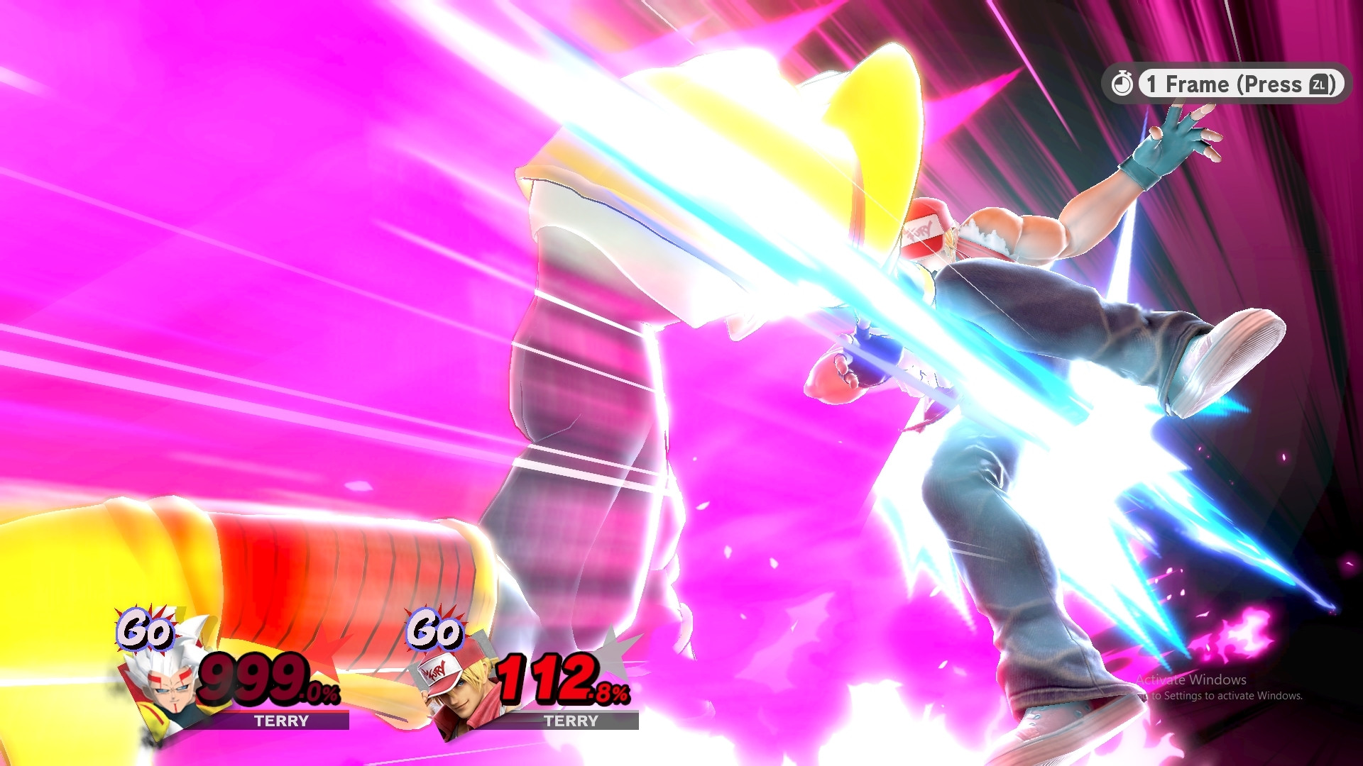 Super Baby 2 over Terry Work In Progress for Super Smash Bros. Ultimate ...