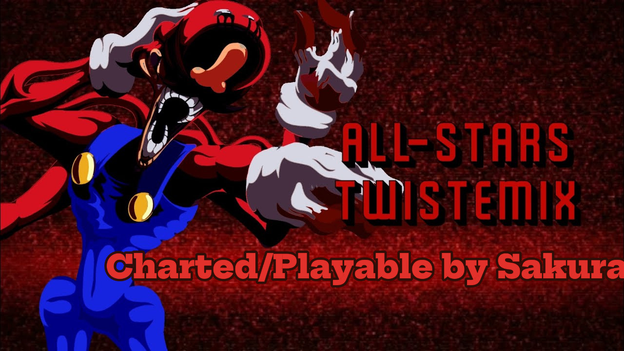 All-Stars (Twistemix) Charted Work In Progress for Friday Night Funkin ...