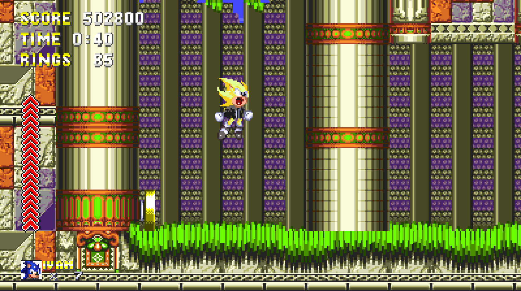 Extra Slot Ivan the Hedgehog Work In Progress for Sonic 3 A.I.R ...