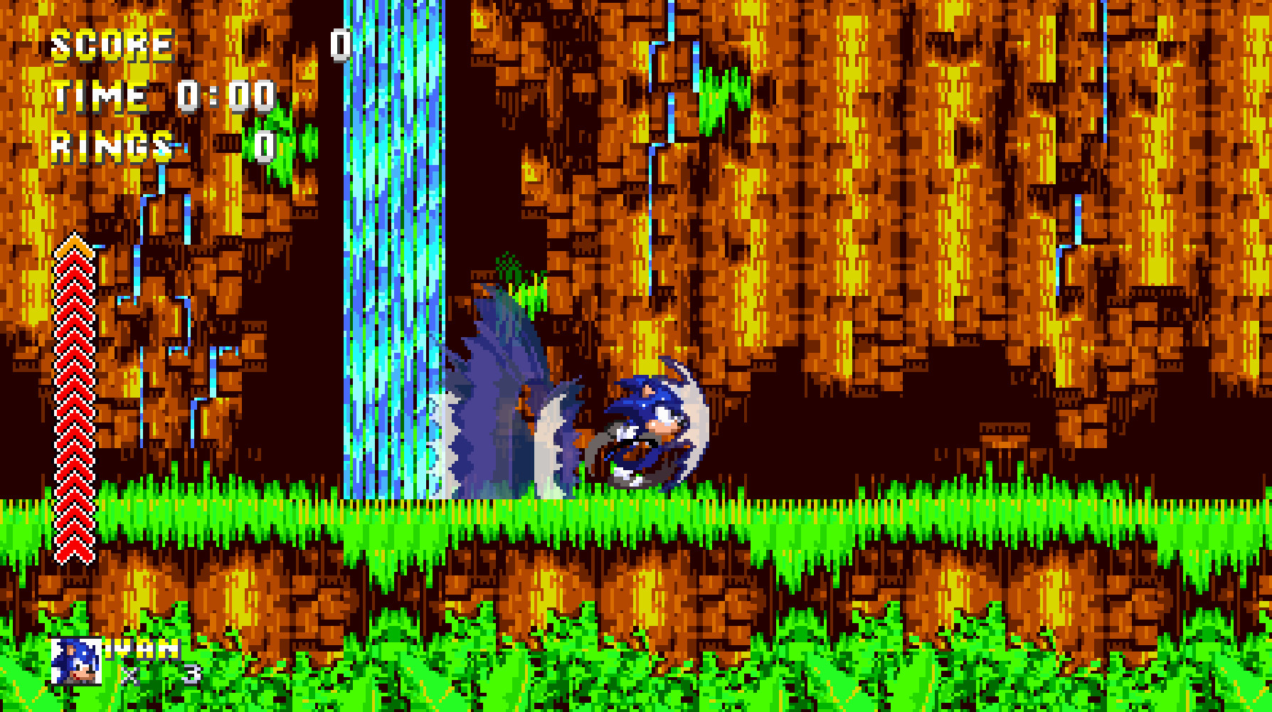 Extra Slot Ivan the Hedgehog Work In Progress for Sonic 3 A.I.R ...