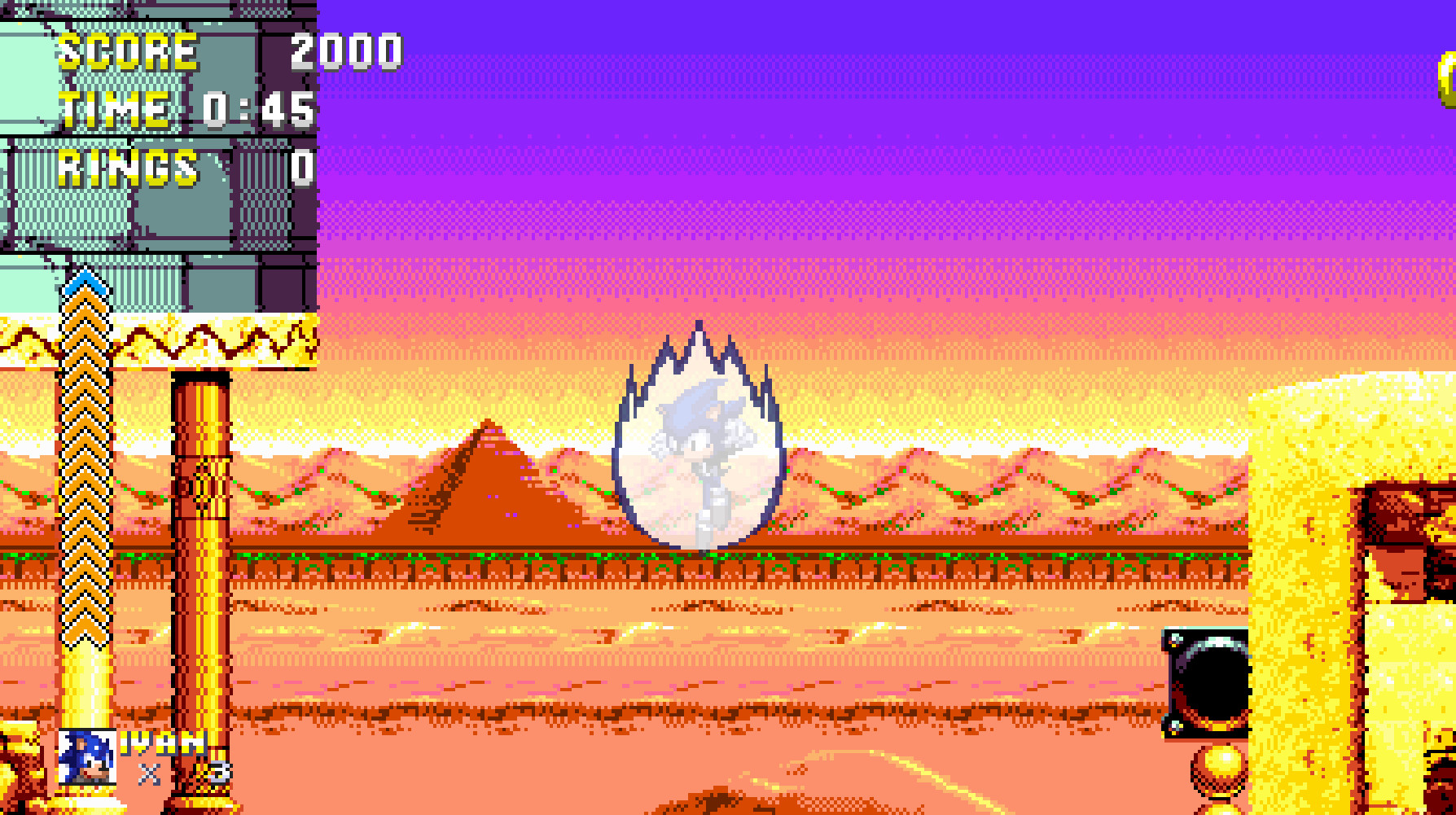 Extra Slot Ivan the Hedgehog Work In Progress for Sonic 3 A.I.R ...