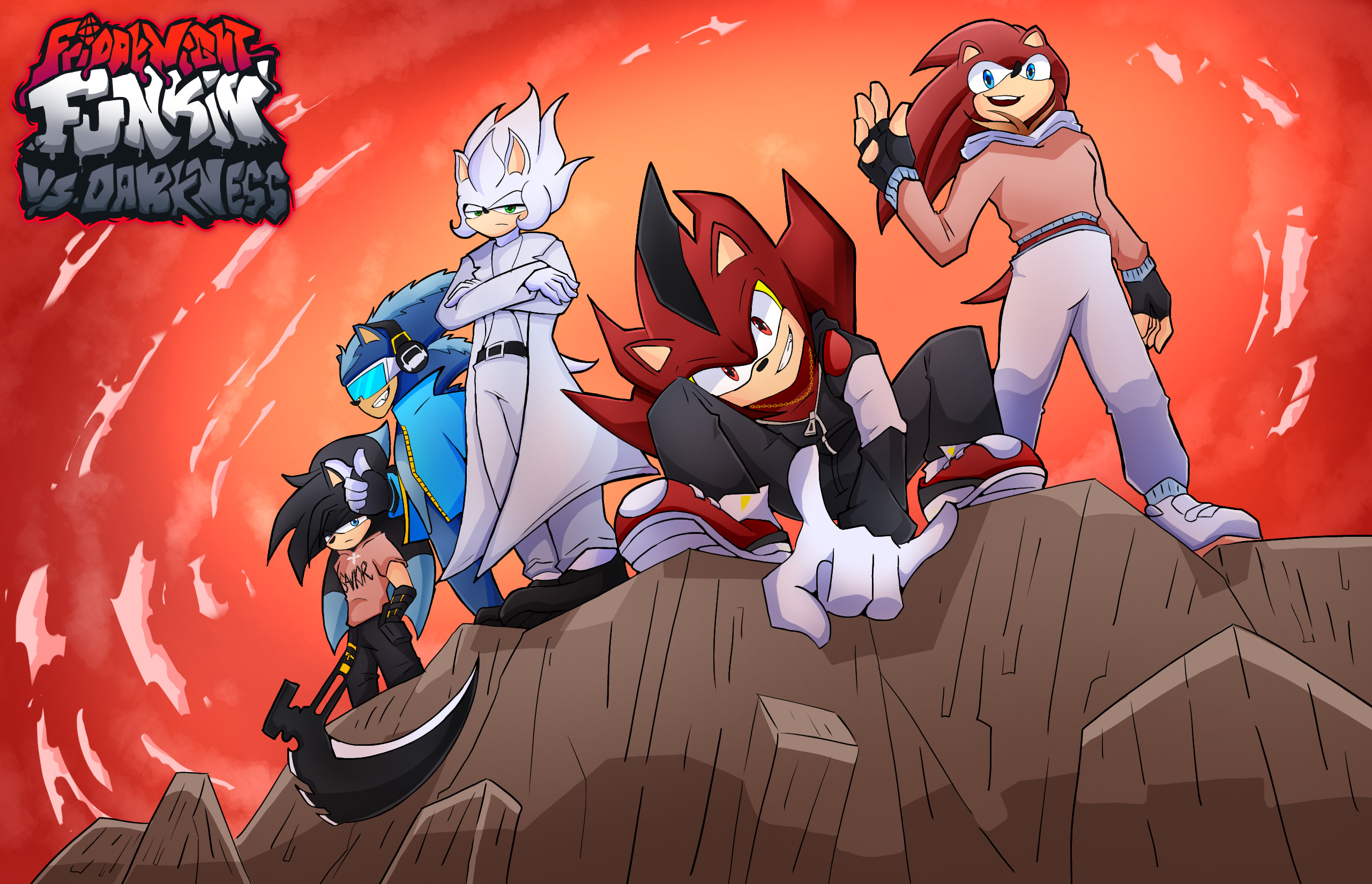 Friday Night Funkin' VS Darkness (W.I.P PAGE) Work In Progress for Friday Night Funkin' | FNF ...