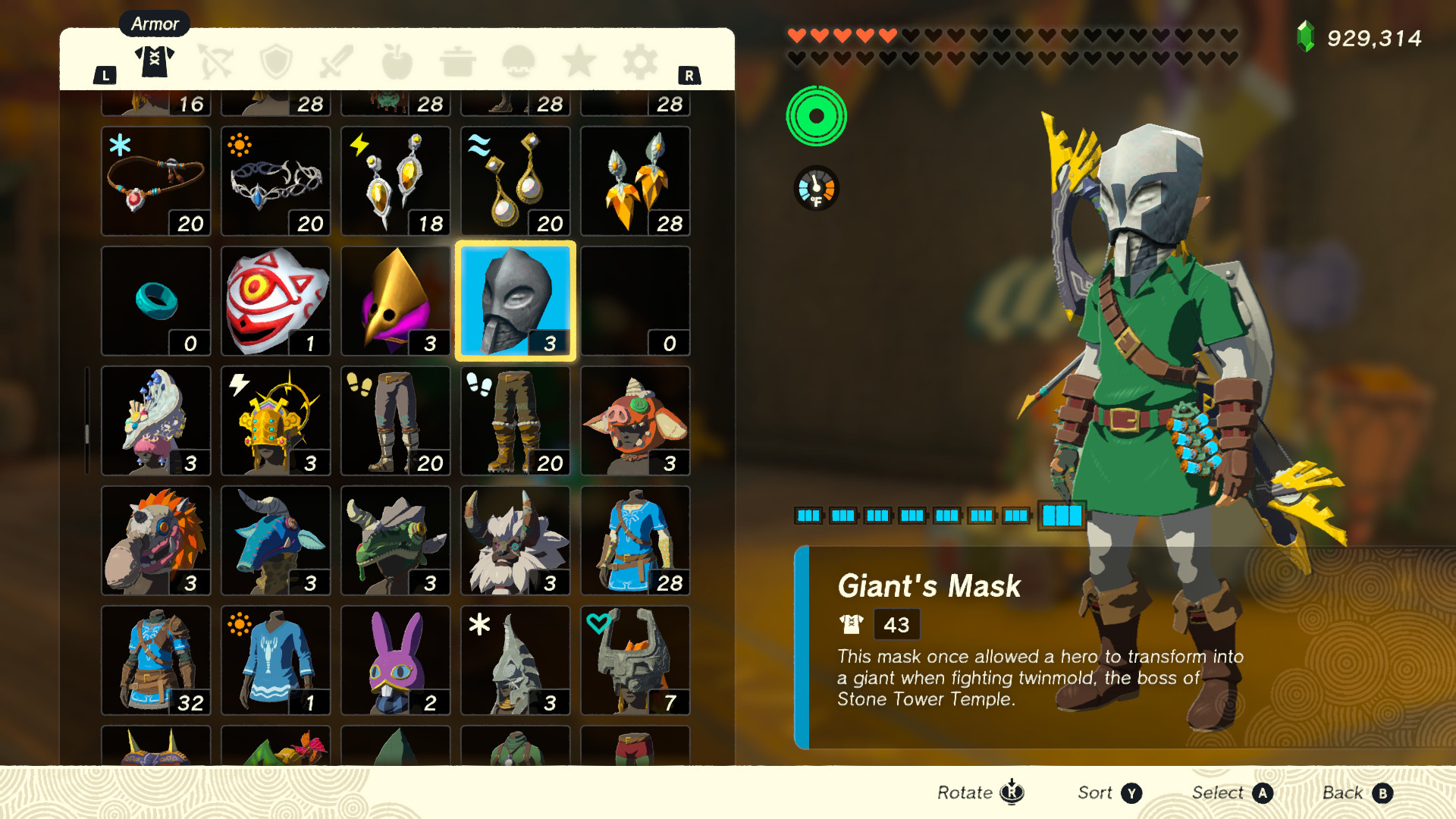 Masks Revival Work In Progress for The Legend of Zelda: Tears of the ...