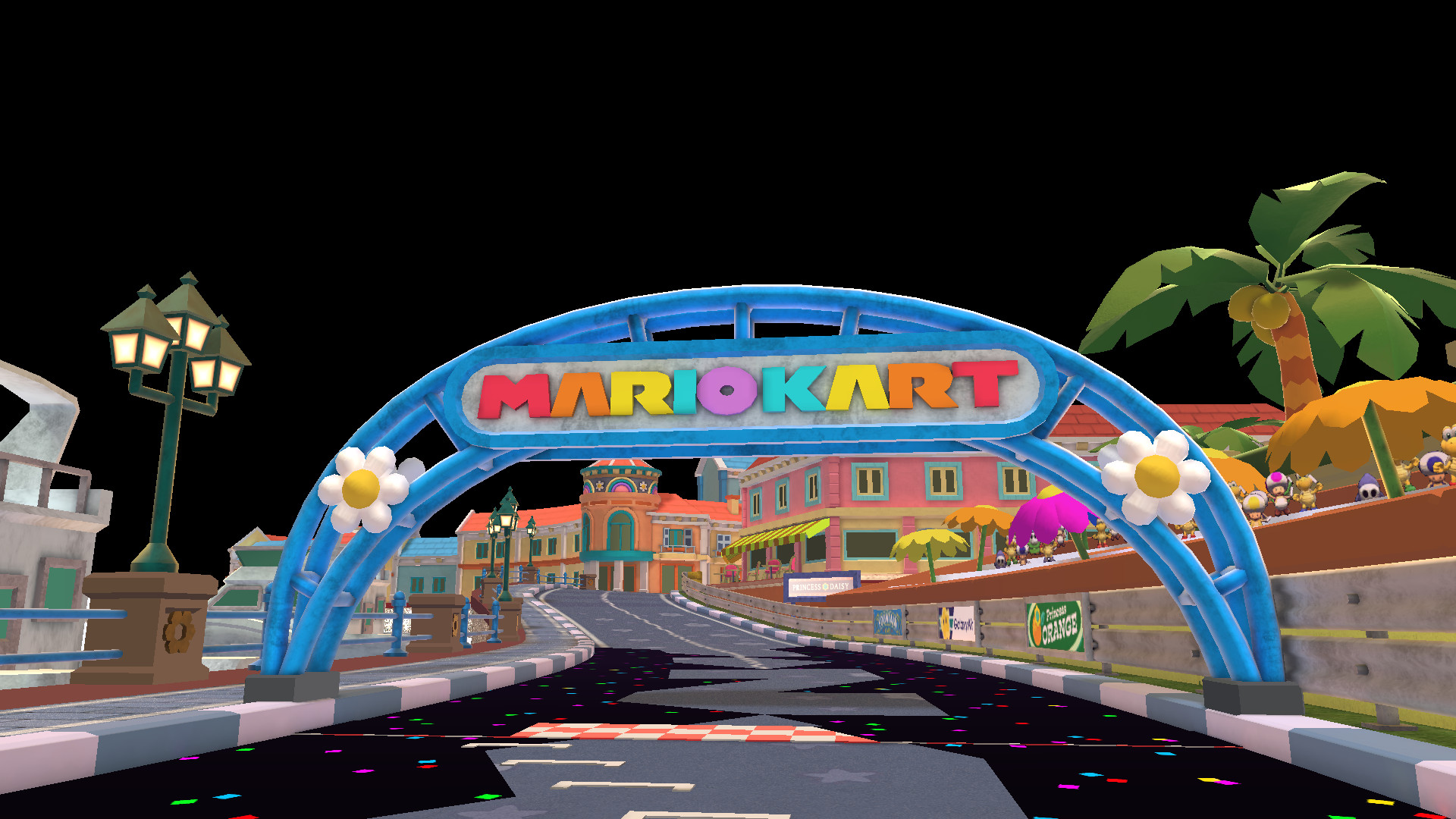 Wii Daisy Circuit Work In Progress for Mario Kart 8 | MK8 Works In Progress