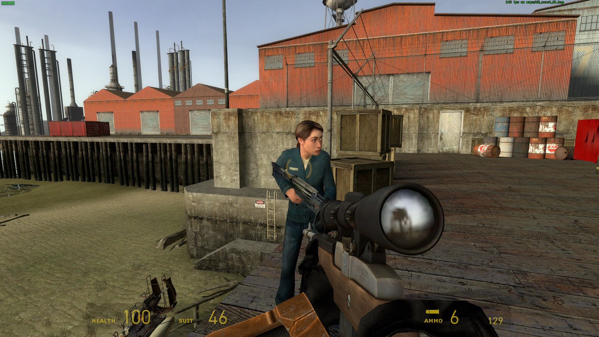 L4D Ruger Mini-14 Work In Progress for Half-Life 2 | HL2 Works In Progress