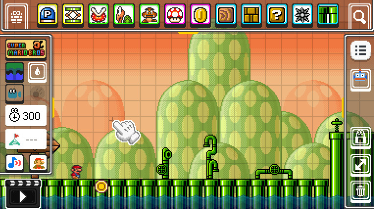 Pocket Fever UI (WIP) Work In Progress for Super Mario Maker World ...