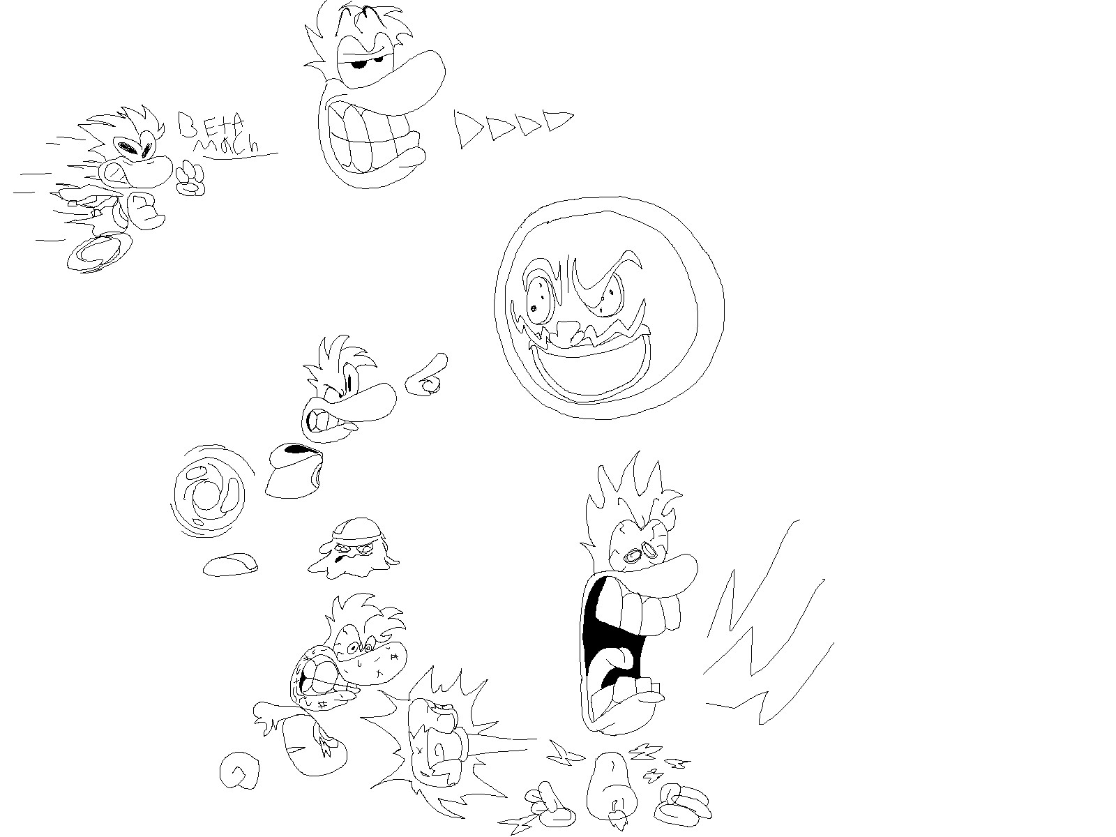 RAYMAN IN PIZZA TOWER Work In Progress for Pizza Tower | PT Works In ...