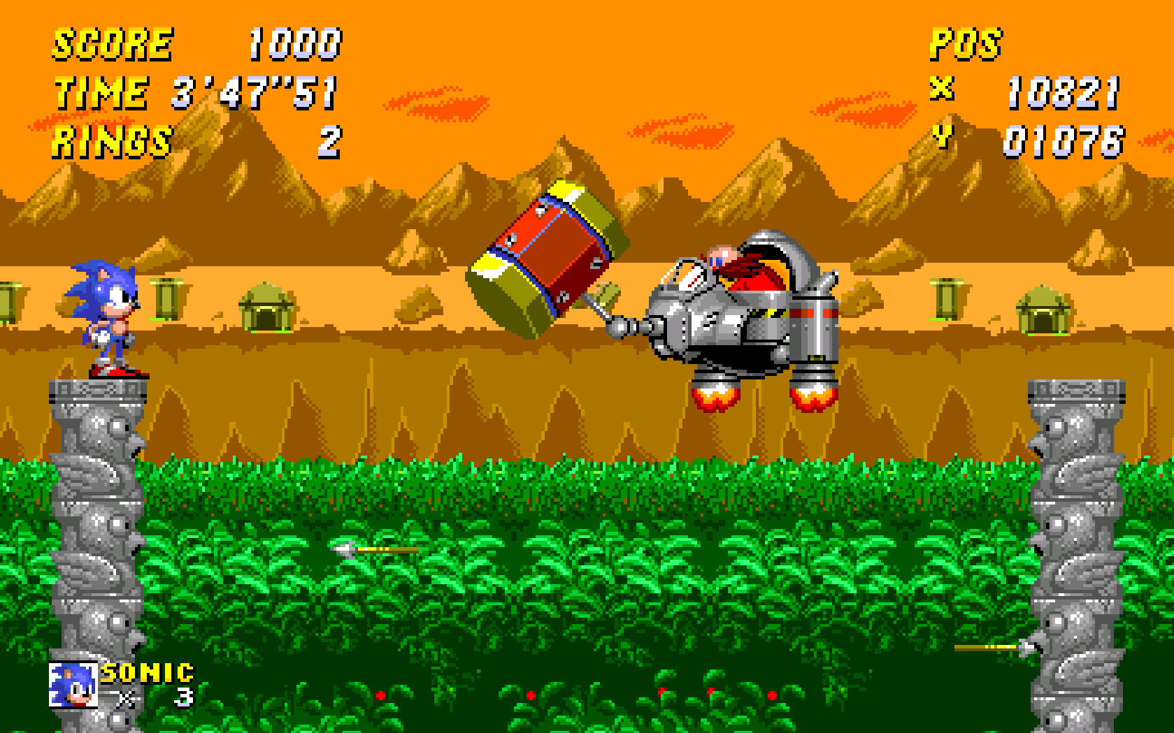 Sonic 2 Act 2 Overhaul. Work In Progress for Sonic The Hedgehog 2 ...