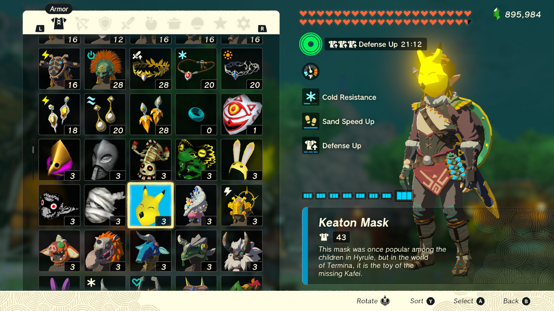 Masks Revival Work In Progress for The Legend of Zelda: Tears of the ...